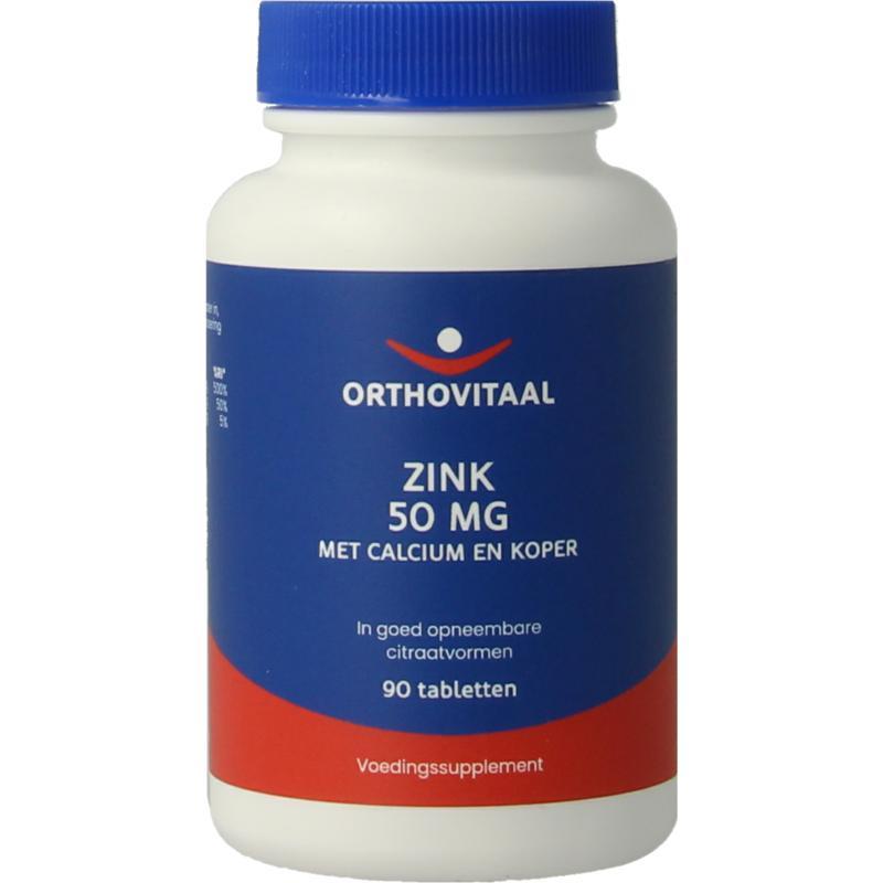 Zink 50mg | Natuurlijkbesteld.nl