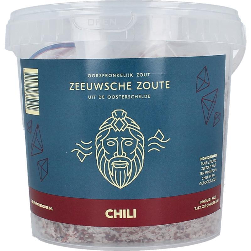 Zout met chili in emmer | Natuurlijkbesteld.nl