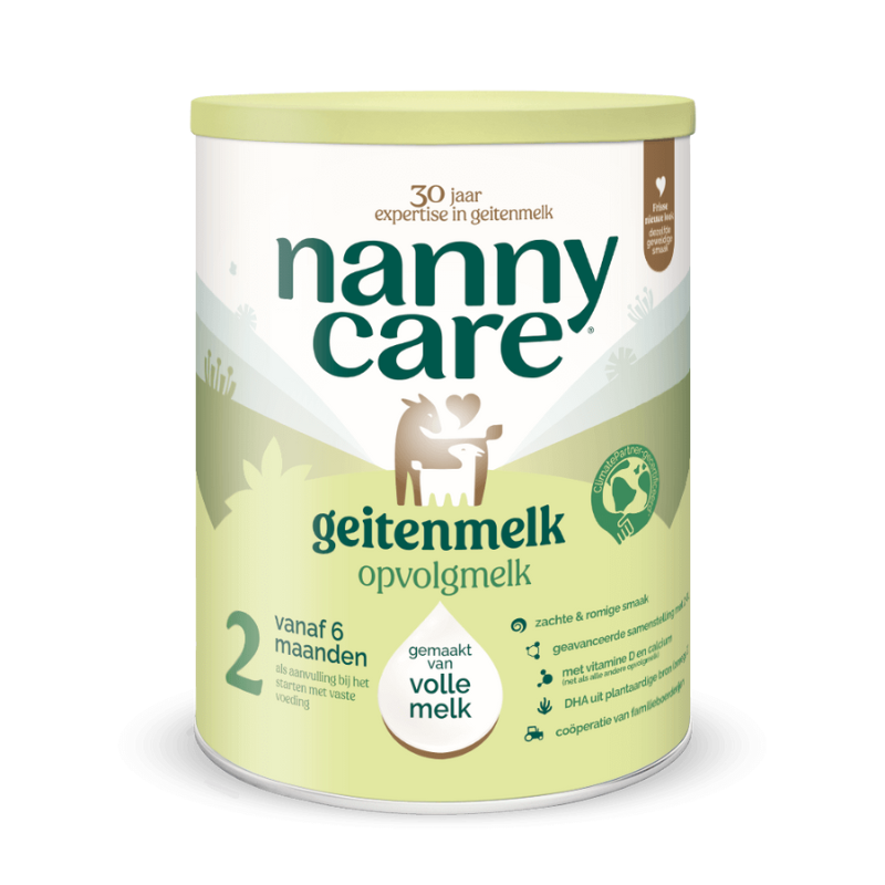 Nannycare 2 Opvolgvoeding geitenmelk | Natuurlijkbesteld.nl