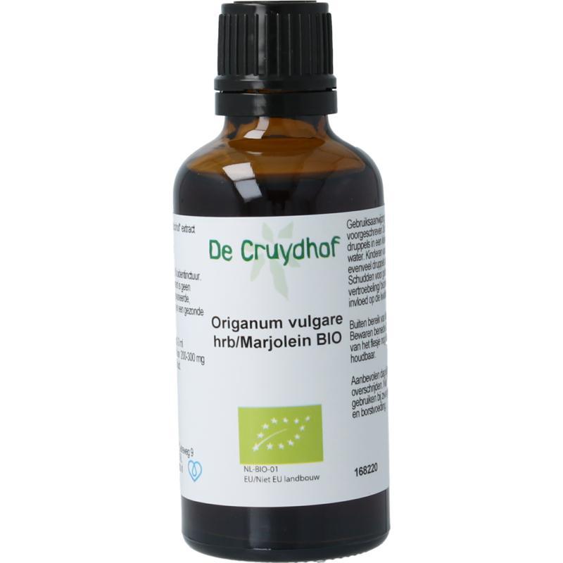 Origanum vulgare herb / marjolein tinctuur bio | Natuurlijkbesteld.nl