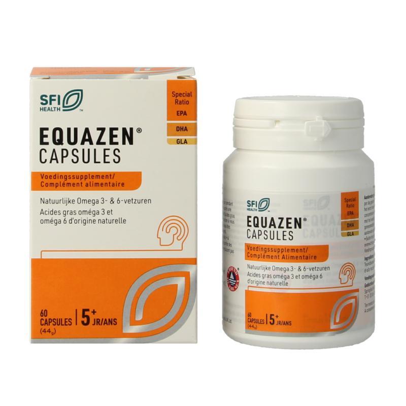 Equazen capsules omega 3- & 6-vetzuren | Natuurlijkbesteld.nl