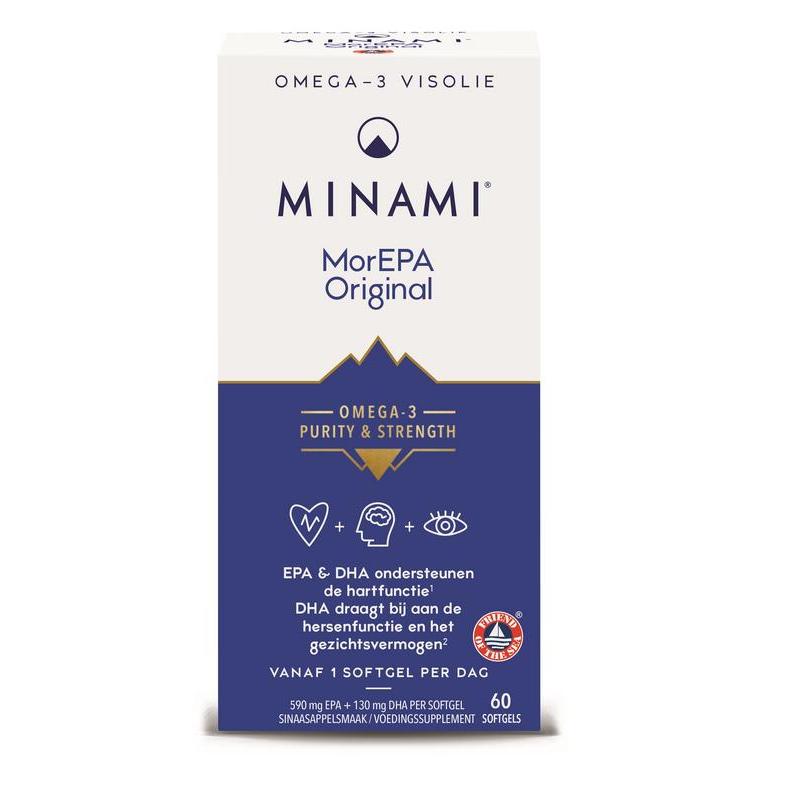 Minami MorEPA original (60 softgels) | Natuurlijkbesteld.nl
