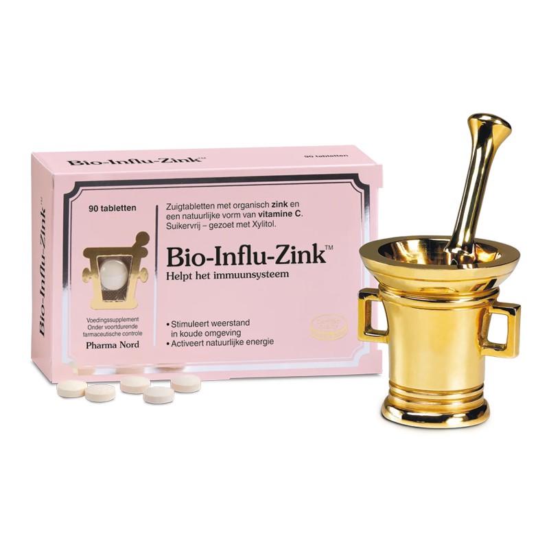 Pharma Nord Bio Influ Zink (90 tabletten) | Natuurlijkbesteld.nl