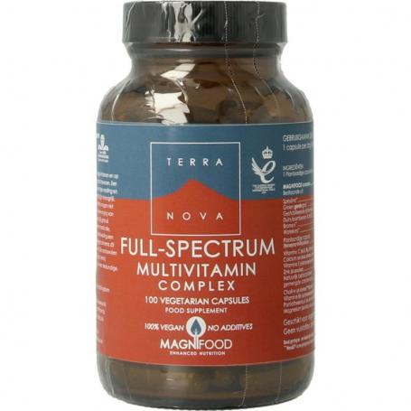 Terranova Full-spectrum multivitamin complex (100 capsules ...