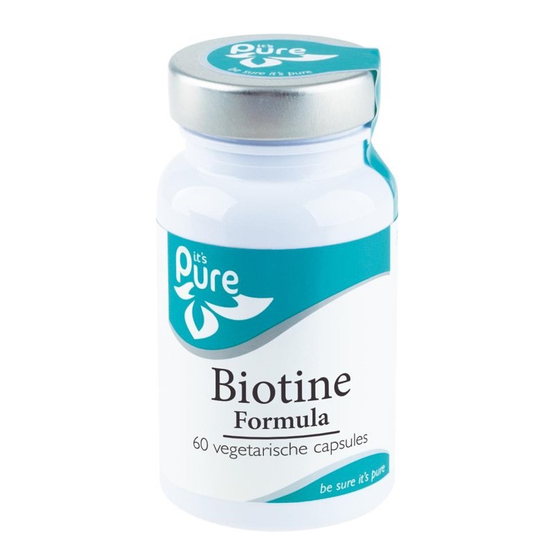 It's Pure Biotine formula (60 vegetarische capsules) | Natuurlijkbesteld.nl