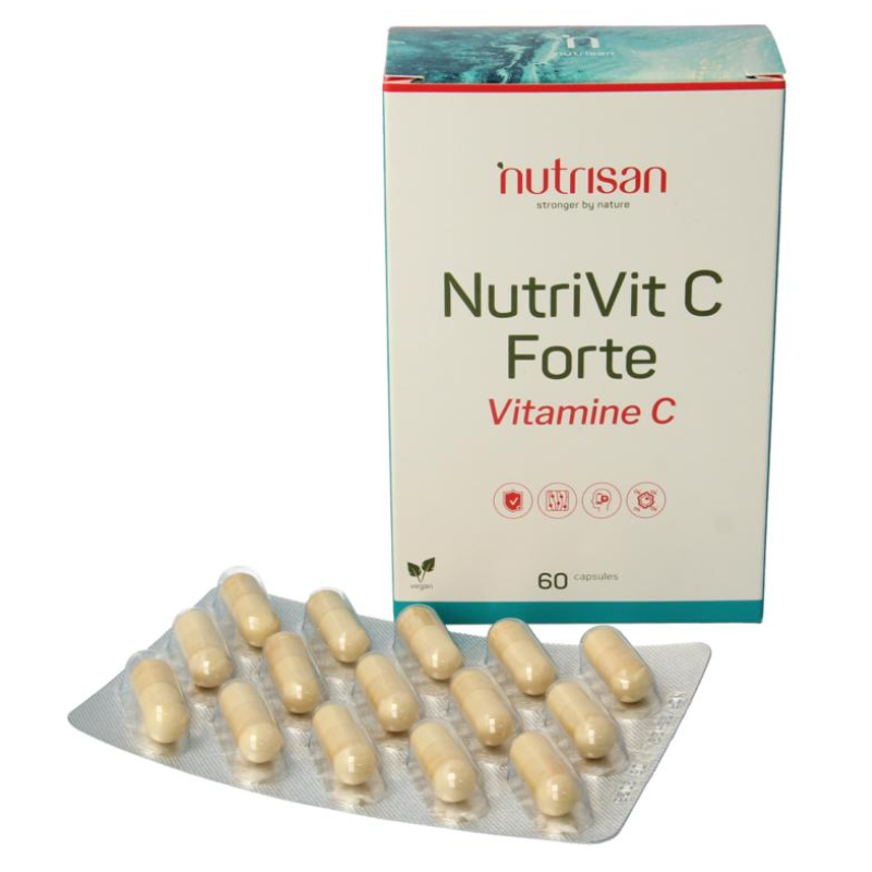 Nurtisan Nutrivit C forte (60 capsules) | Natuurlijkbesteld.nl