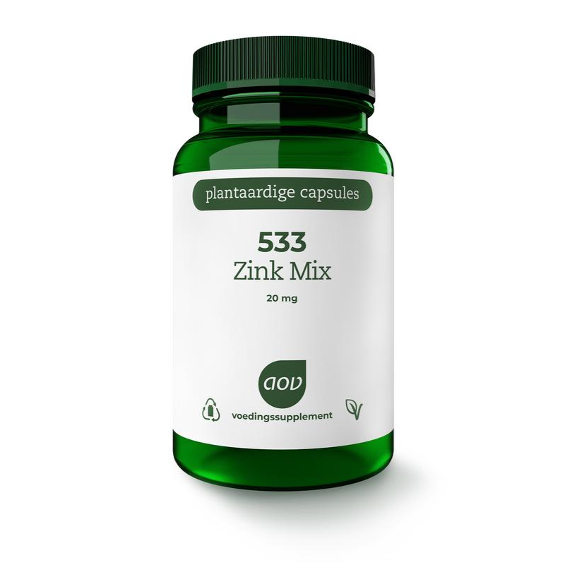 AOV 533 Zink mix (60 capsules) | Natuurlijkbesteld.nl